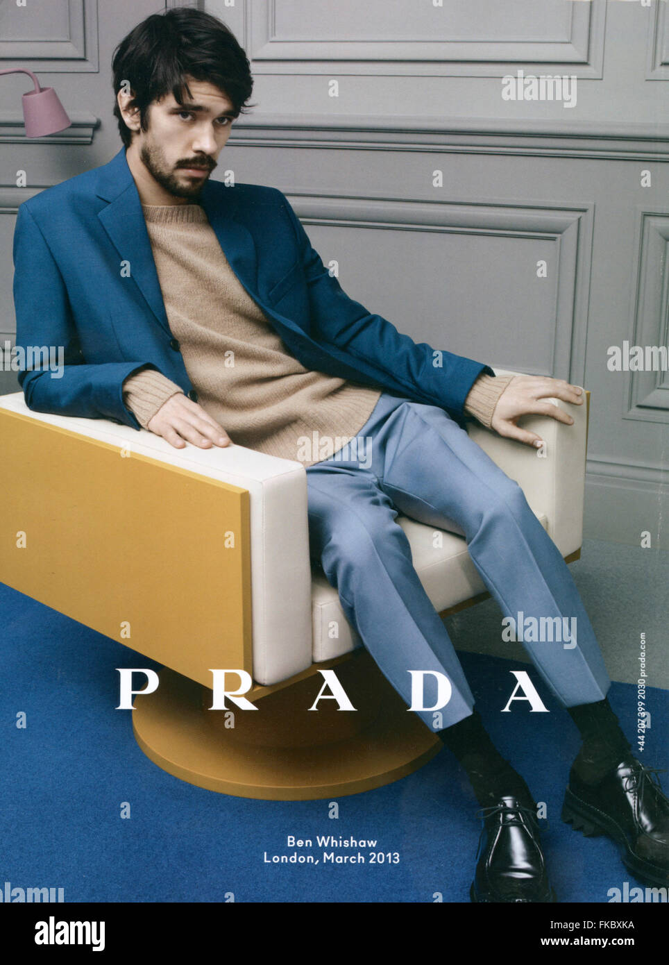 2010s UK Prada Magazine Advert Stock Photo - Alamy