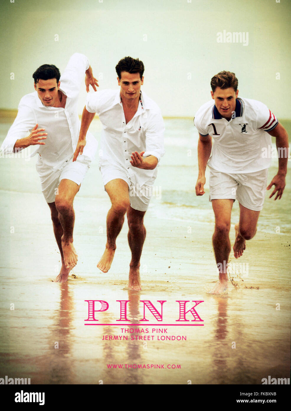 2010s UK Pink Magazine Advert Stock Photo - Alamy