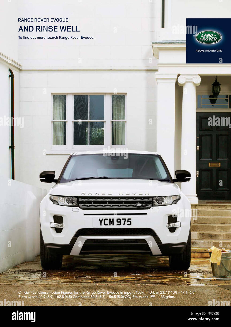 2010s UK Land Rover Magazine Advert Stock Photo - Alamy