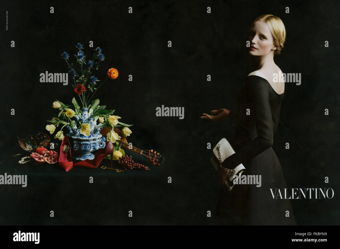 Valentino advert hi-res stock photography and images - Alamy