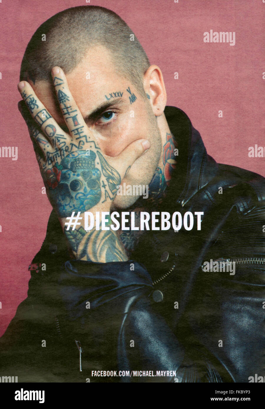 2010s UK Diesel Magazine Advert Stock Photo - Alamy