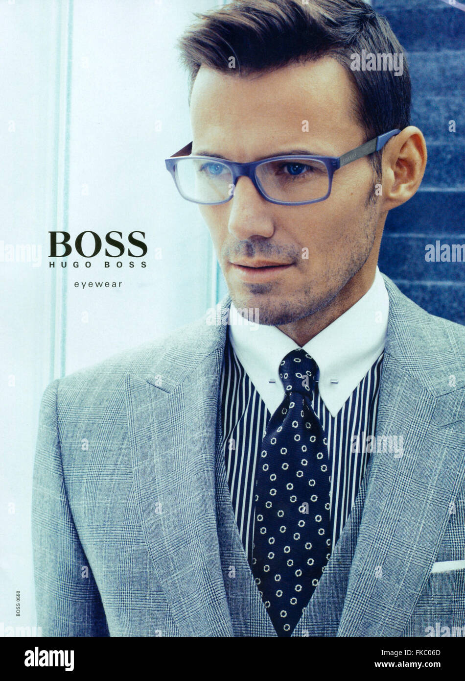 2010s UK Hugo Boss Magazine Advert Stock Photo - Alamy