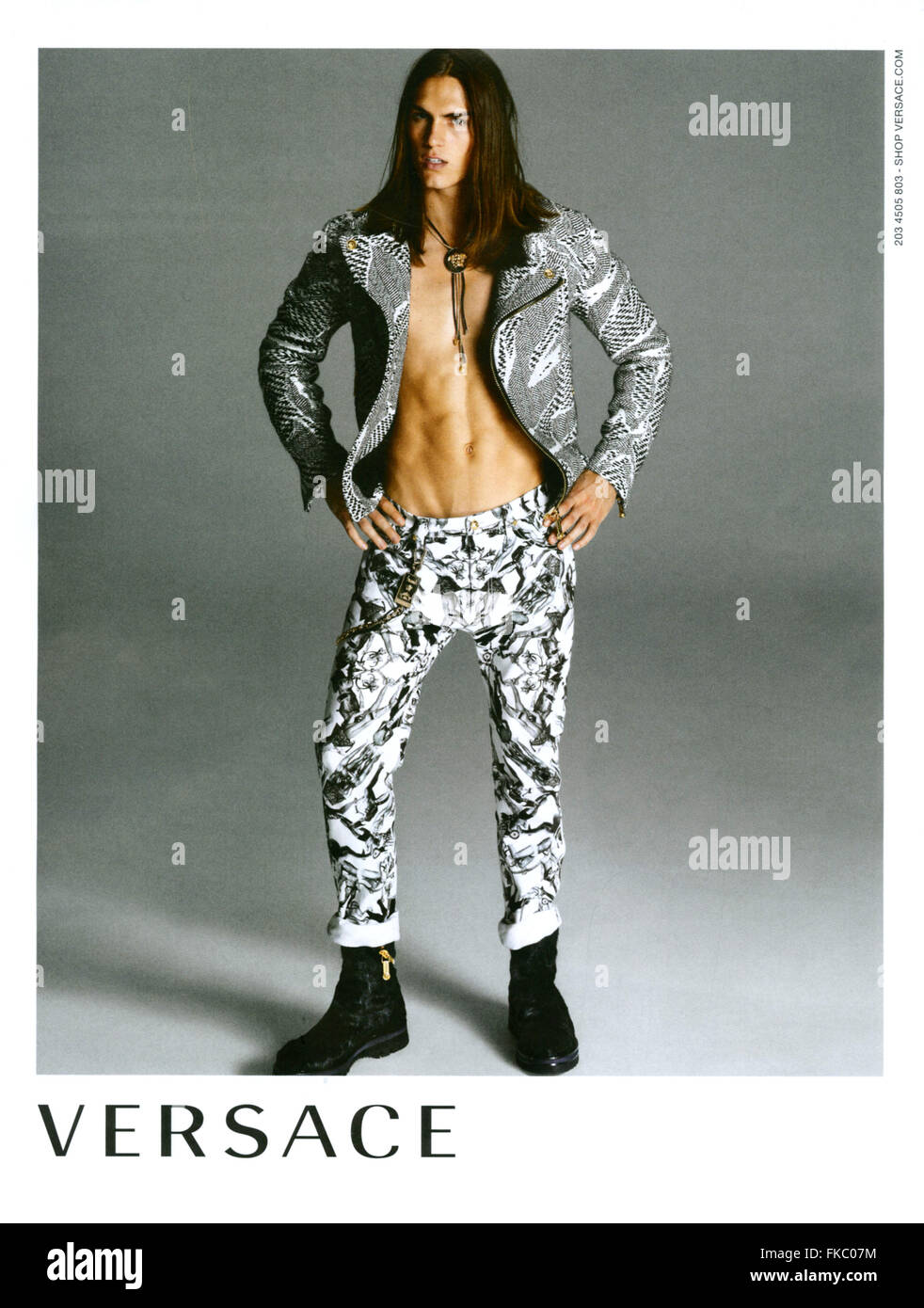 Versace advert versace hi-res stock photography and images - Alamy