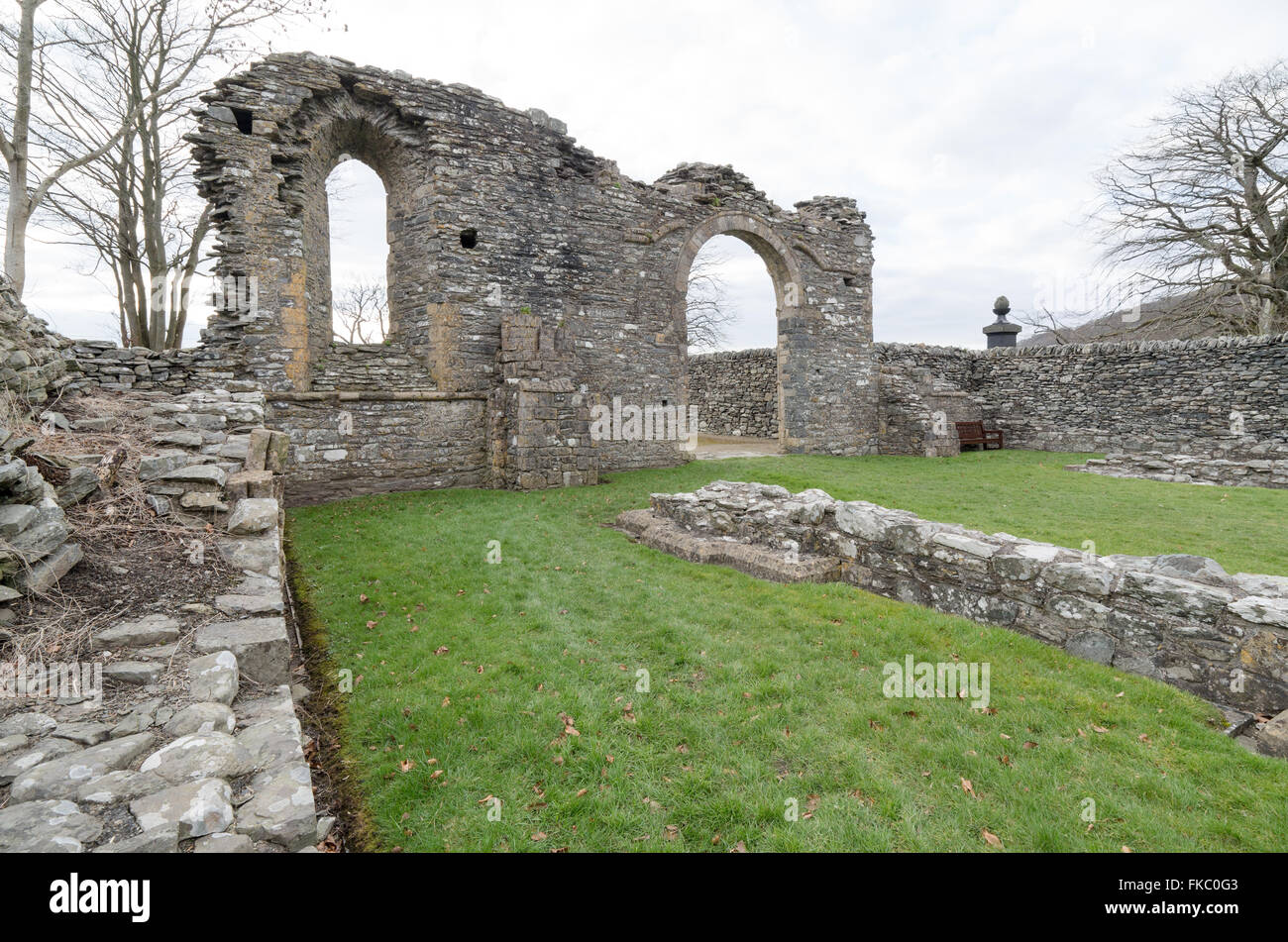 Strata Florida, Wales Stock Photo - Alamy