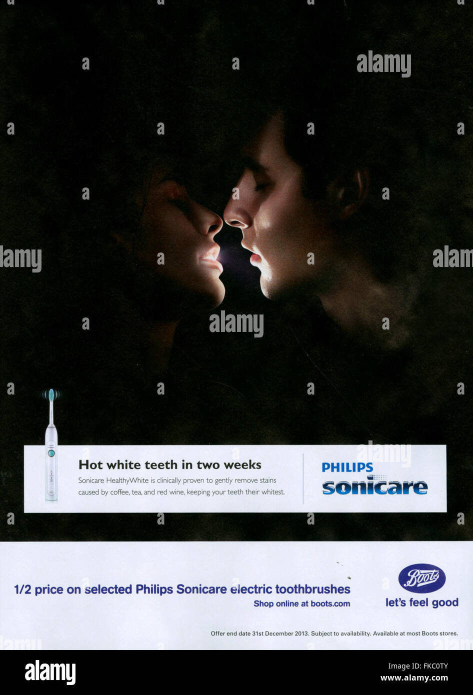 2010s UK Boots Magazine Advert Stock Photo - Alamy