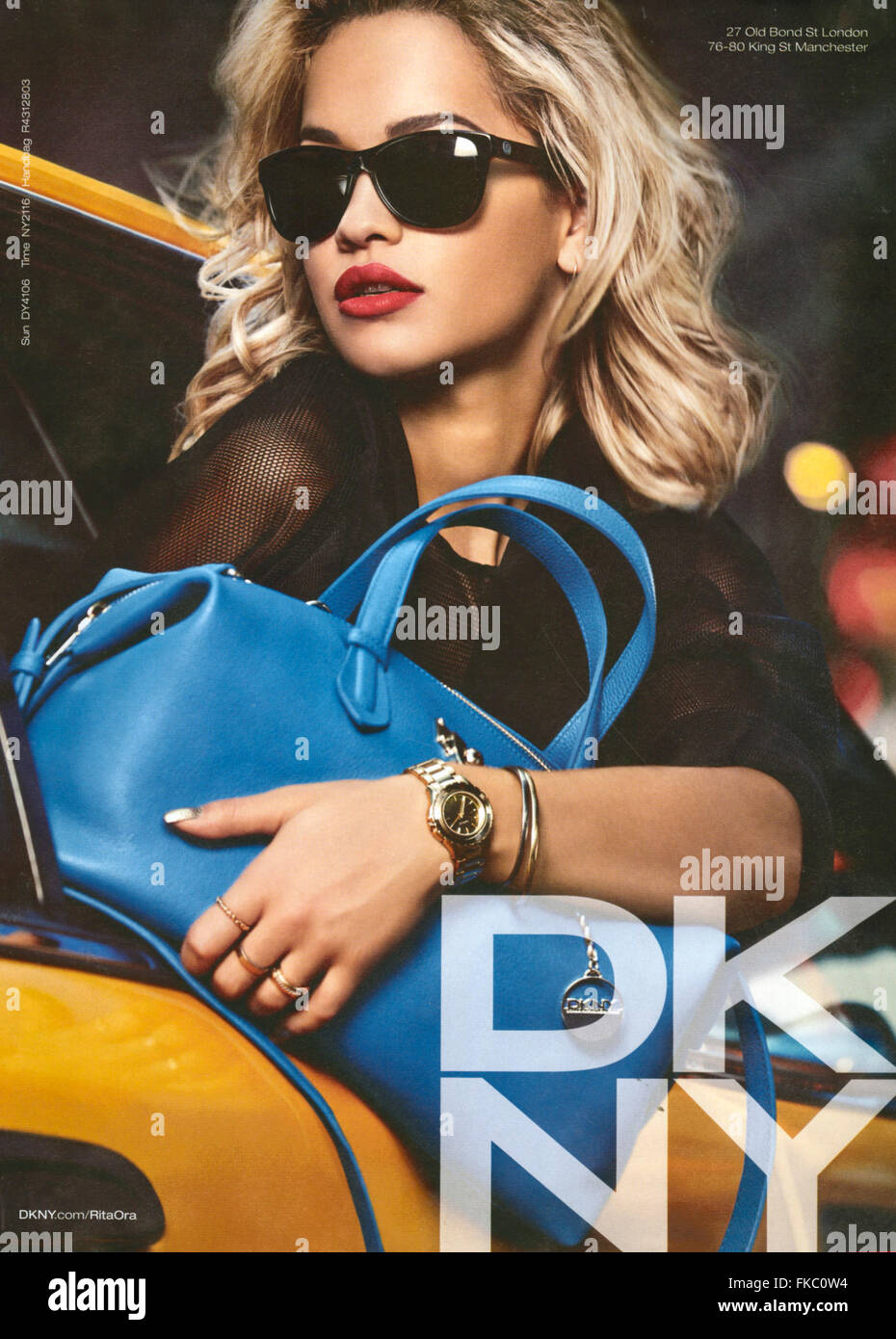 Dkny advert hi-res stock photography and images - Alamy