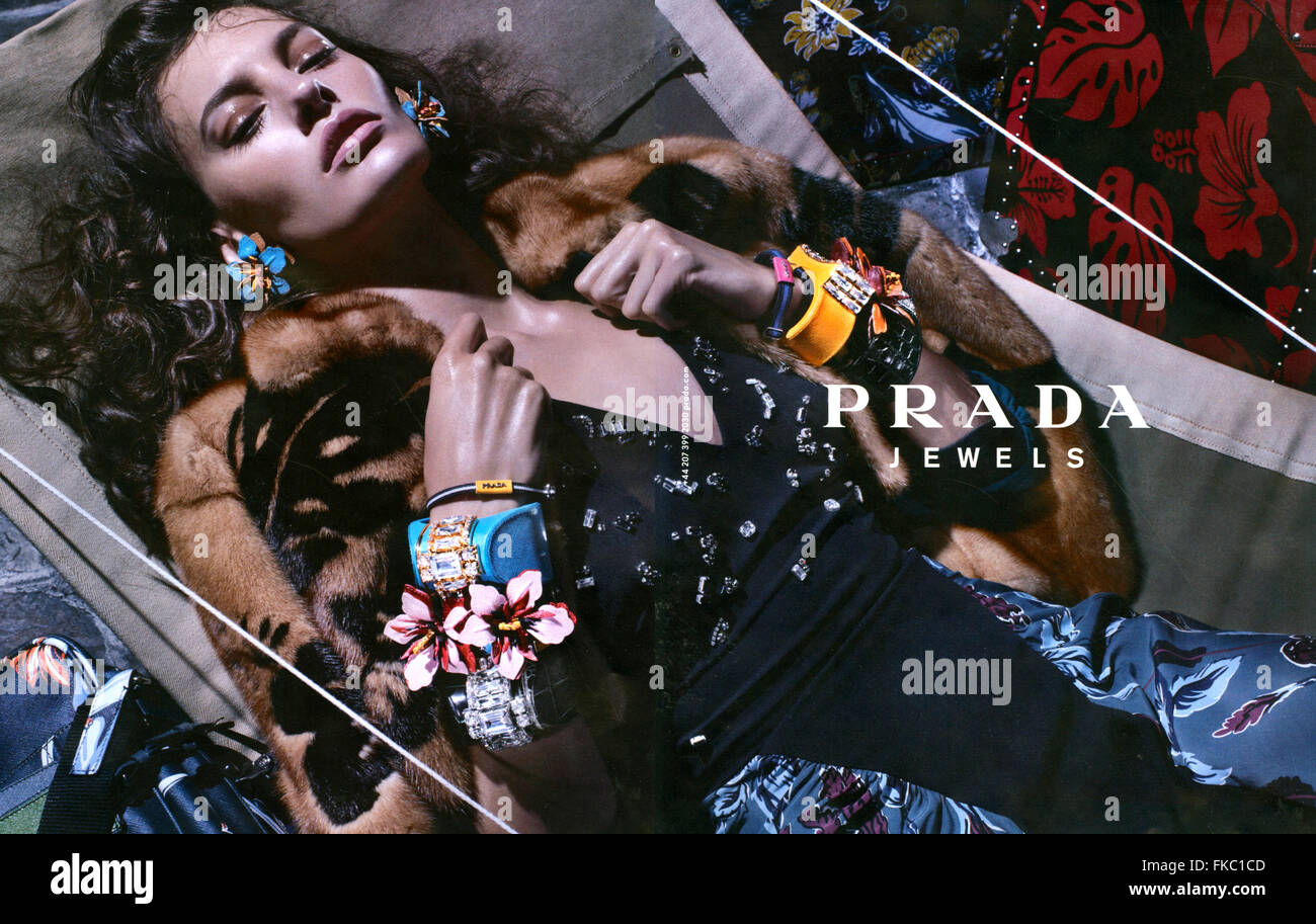 2010s UK Prada Magazine Advert Stock Photo - Alamy