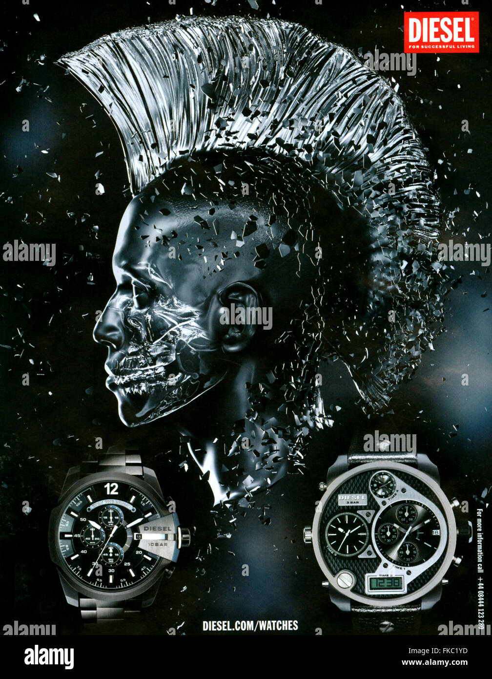 2010s UK Diesel Magazine Advert Stock Photo - Alamy