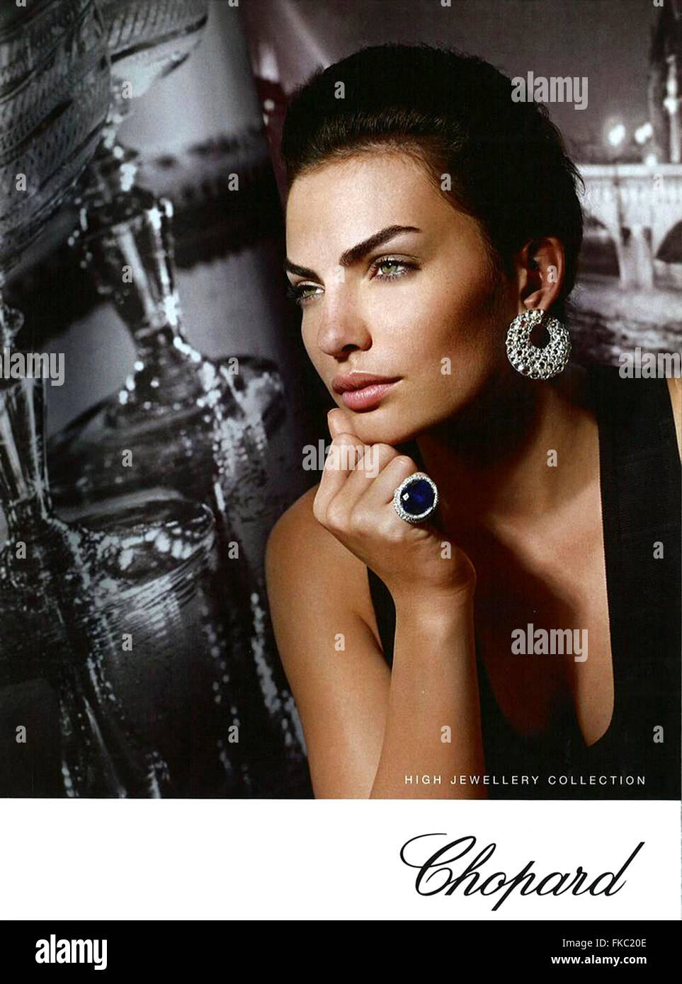 Chopard earrings hi-res stock photography and images - Alamy