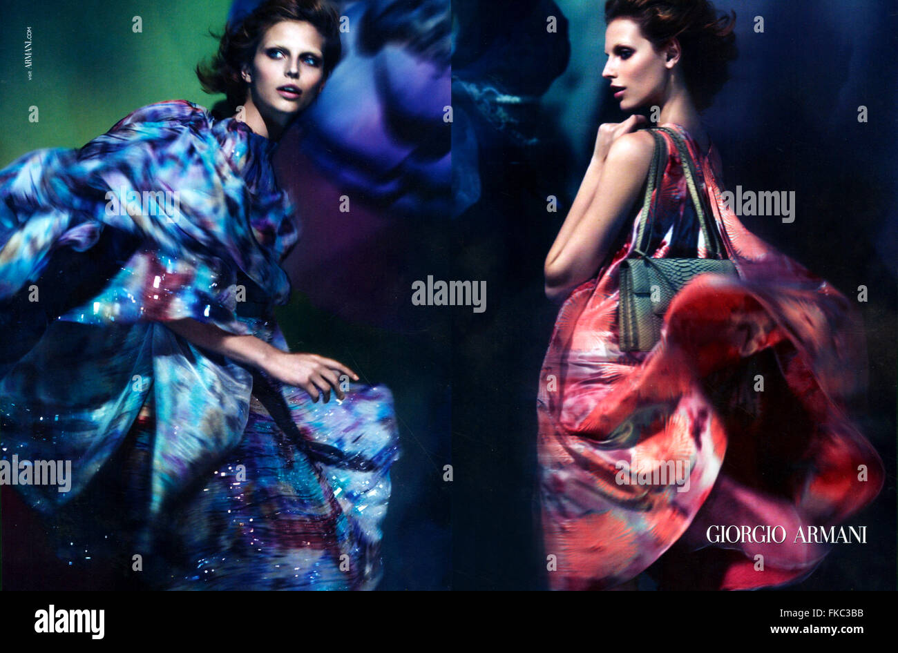 2010s UK Giorgio Armani Magazine Advert Stock Photo - Alamy