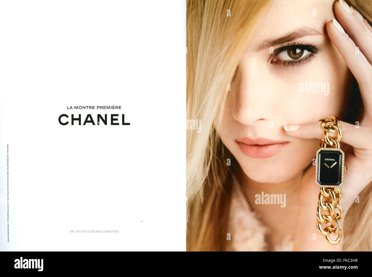 2010s UK Chanel Magazine Advert Stock Photo - Alamy