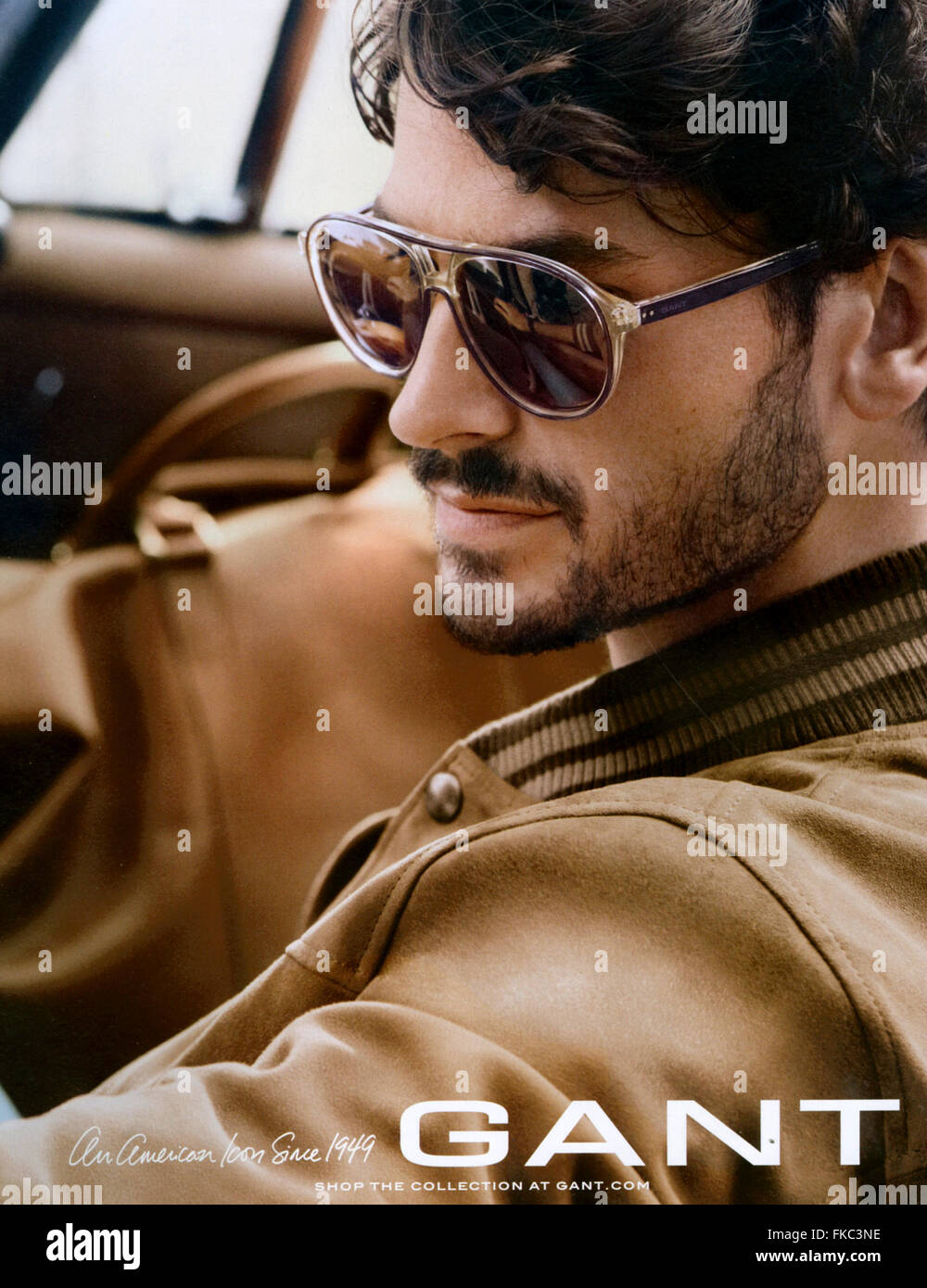 2010s UK Gant Magazine Advert Stock Photo - Alamy