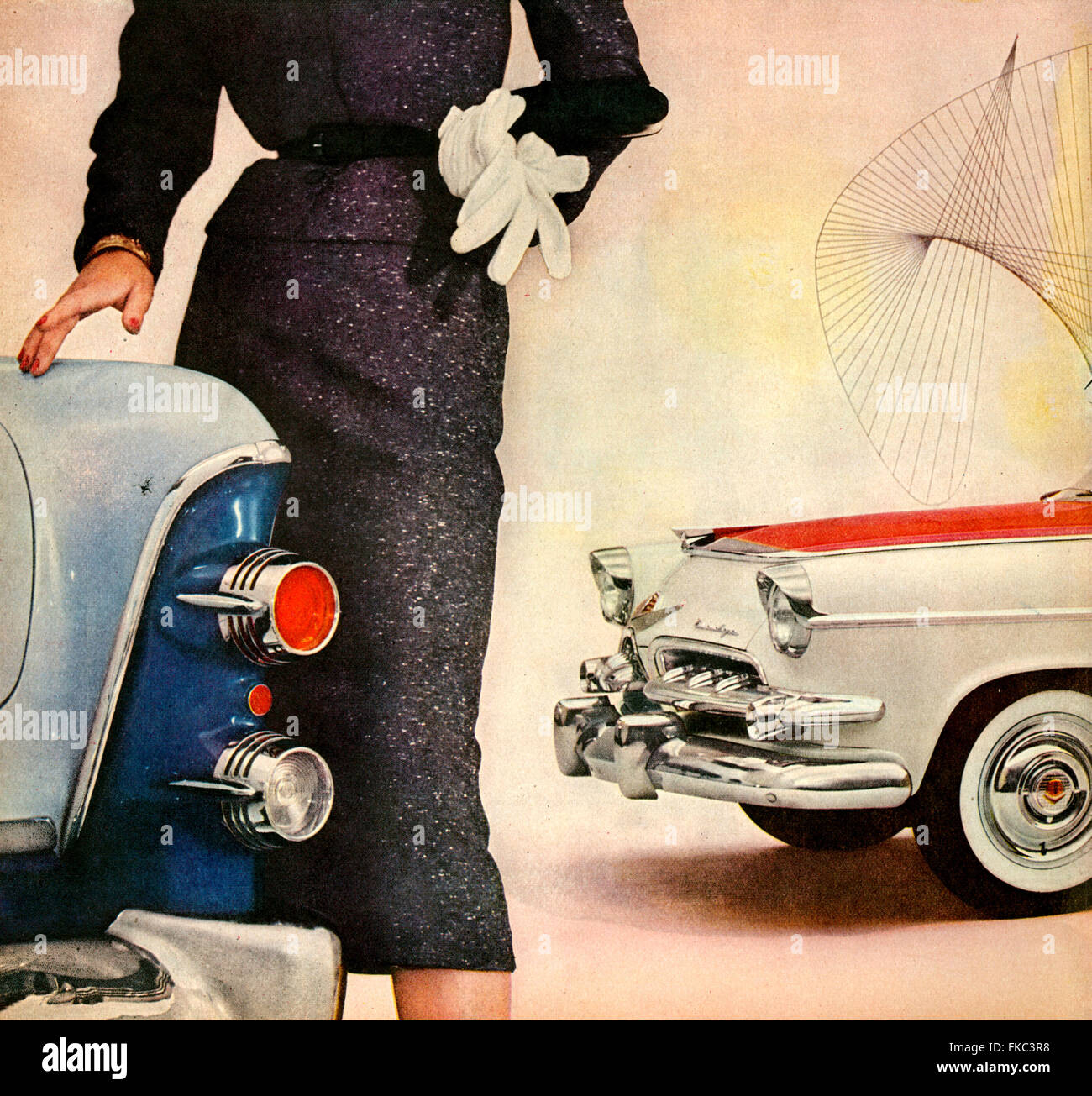 1950s USA Dodge Magazine Advert (detail Stock Photo - Alamy