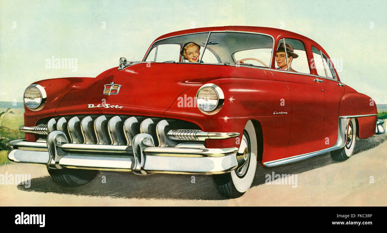 1950s USA Dodge Magazine Advert (detail Stock Photo - Alamy