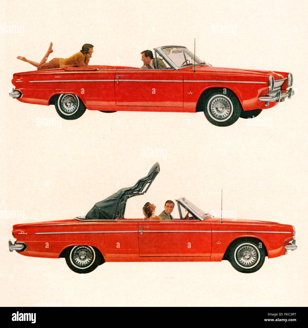 1960s USA Dodge Magazine Advert (detail Stock Photo - Alamy