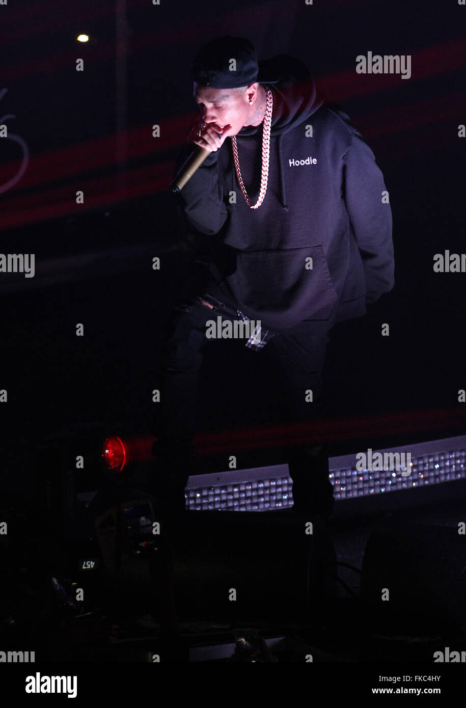 Tyga performs at Drai's LIVE stage inside The Cromwell Las Vegas ...