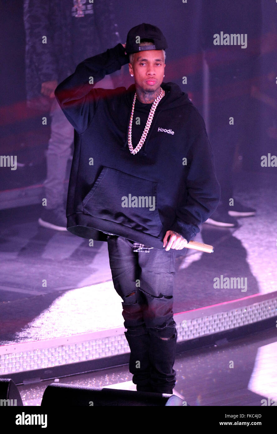 Tyga performs at Drai's LIVE stage inside The Cromwell Las Vegas ...