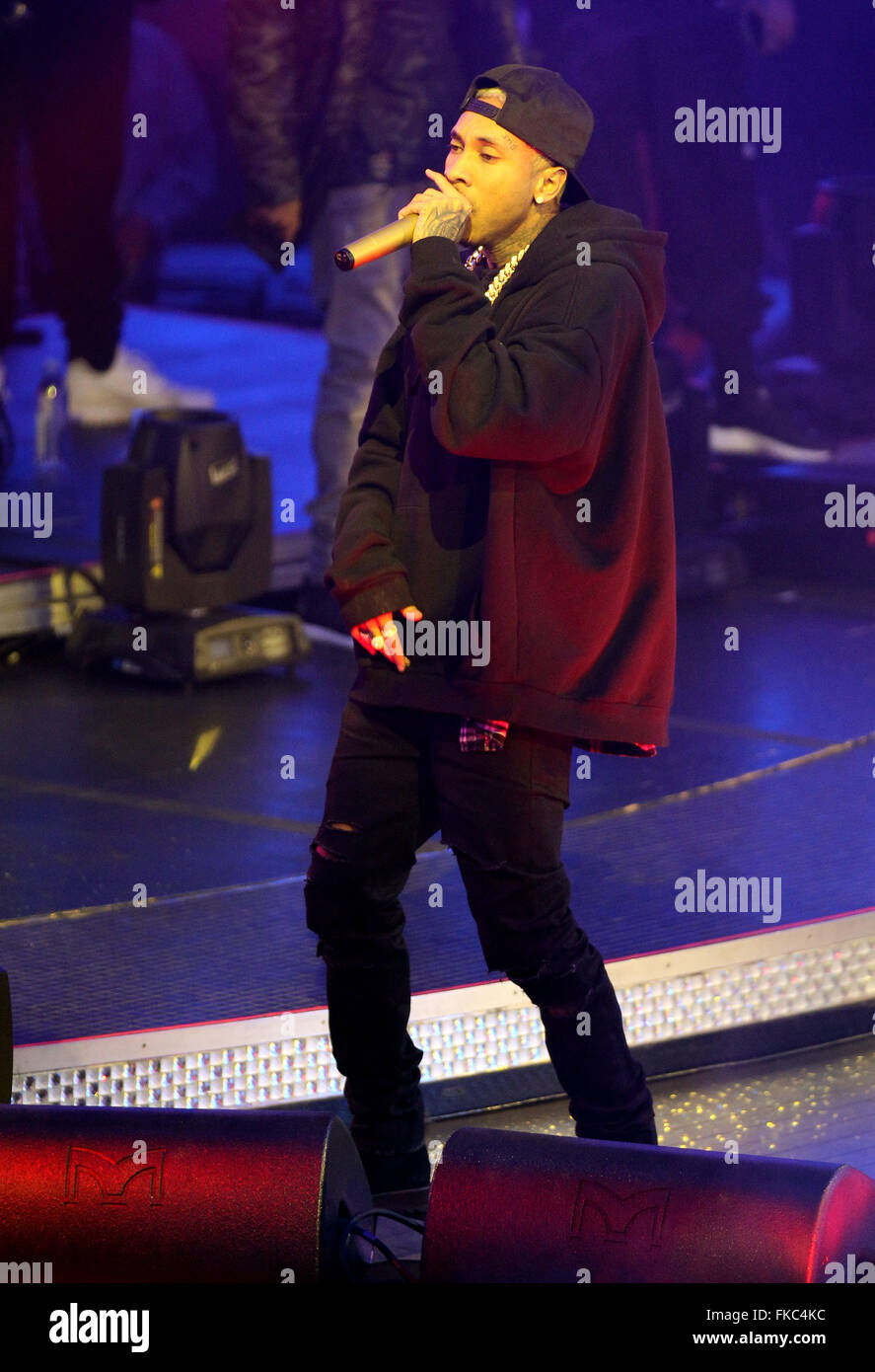 Tyga performs at Drai's LIVE stage inside The Cromwell Las Vegas ...