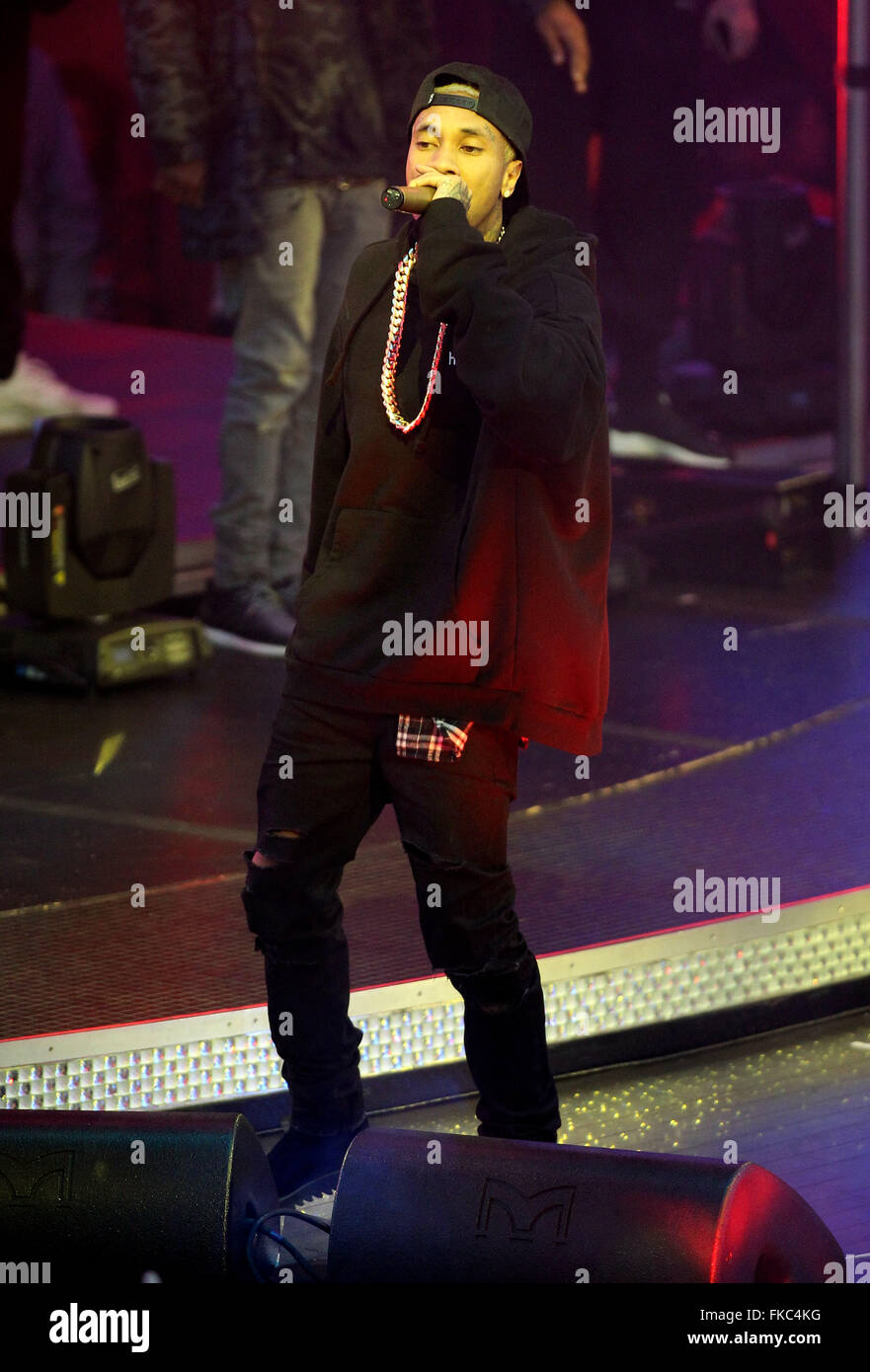 Tyga performs at Drai's LIVE stage inside The Cromwell Las Vegas ...