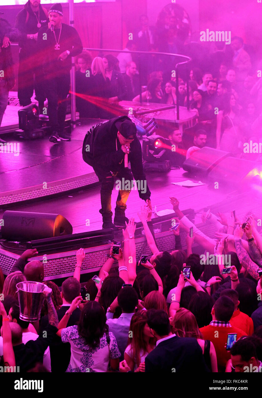 Tyga performs at Drai's LIVE stage inside The Cromwell Las Vegas ...