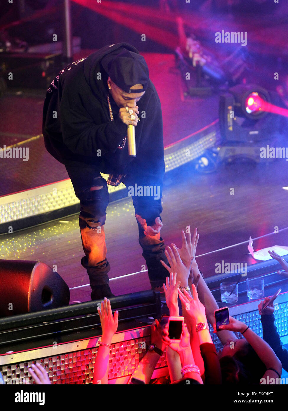 Tyga performs at Drai's LIVE stage inside The Cromwell Las Vegas ...