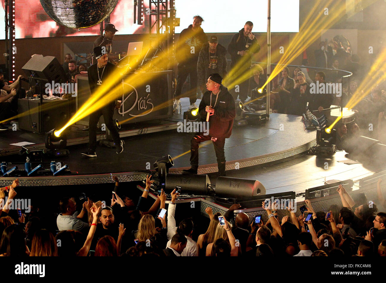 Tyga performs at Drai's LIVE stage inside The Cromwell Las Vegas ...