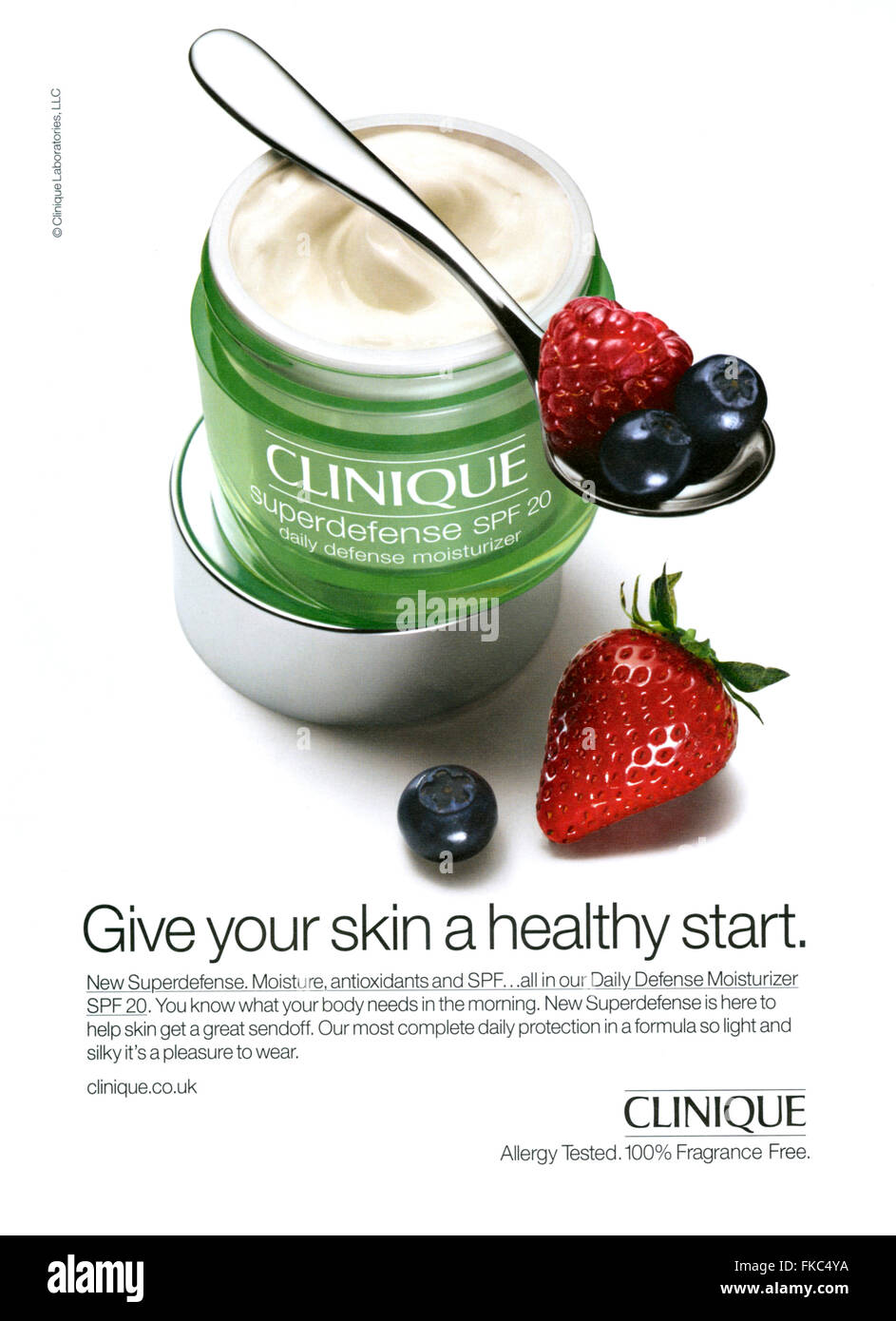 Clinique advert hi-res stock photography and images - Alamy