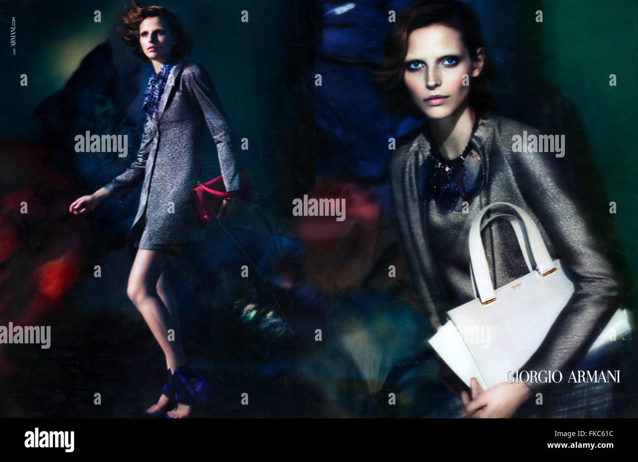 2010s UK Giorgio Armani Magazine Advert Stock Photo - Alamy
