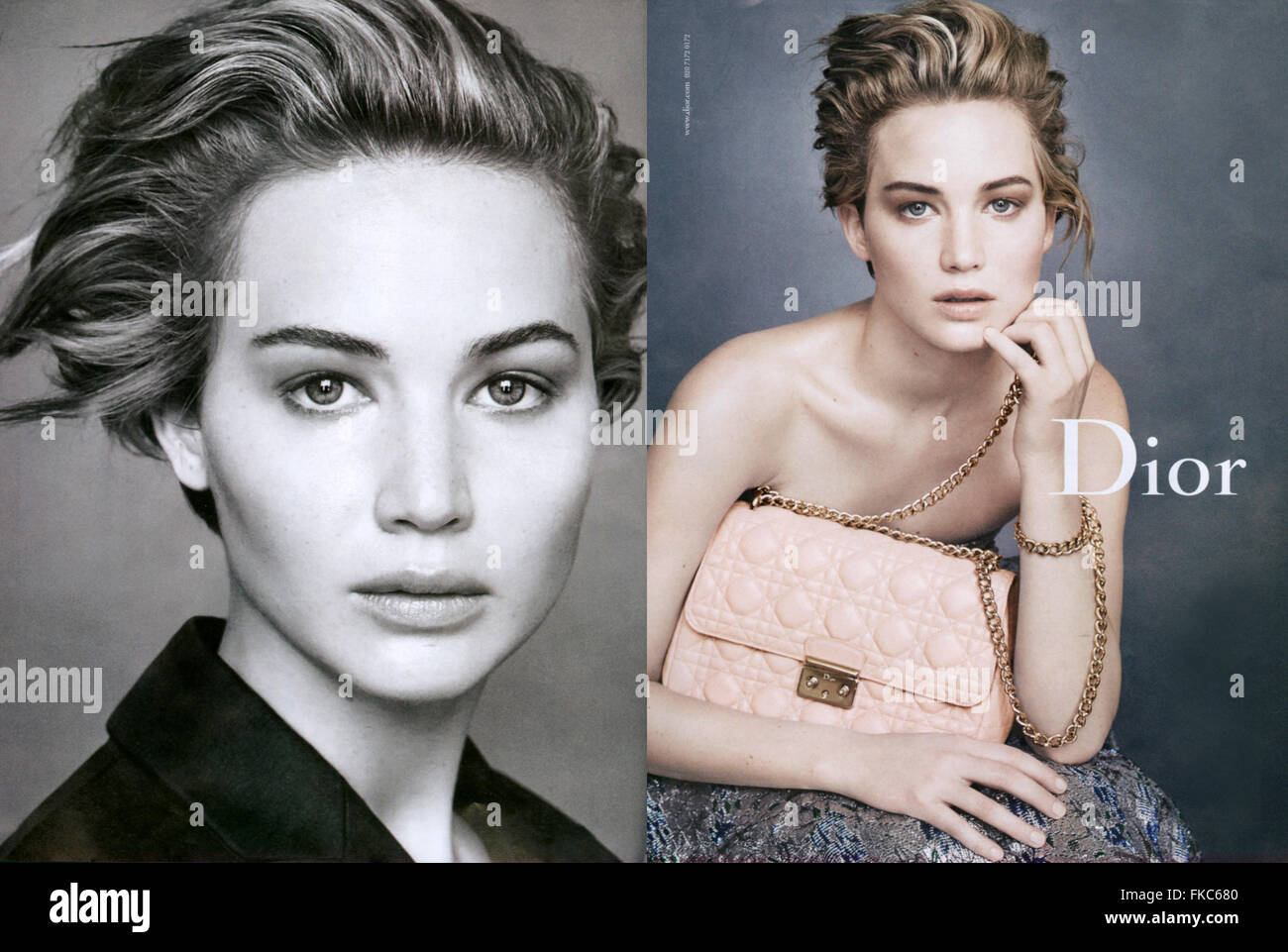 2010s UK Christian Dior Magazine Advert Stock Photo - Alamy