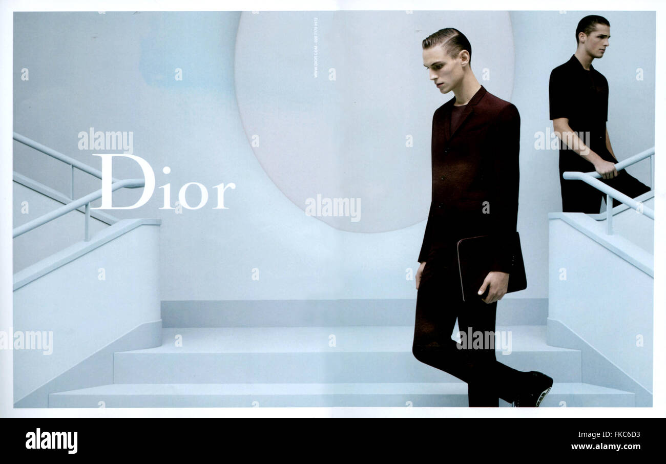 2010s UK Christian Dior Magazine Advert Stock Photo - Alamy