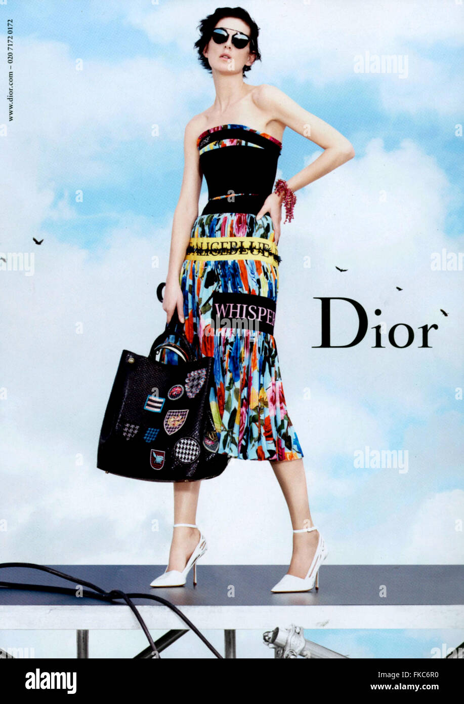 2010s UK Christian Dior Magazine Advert Stock Photo - Alamy