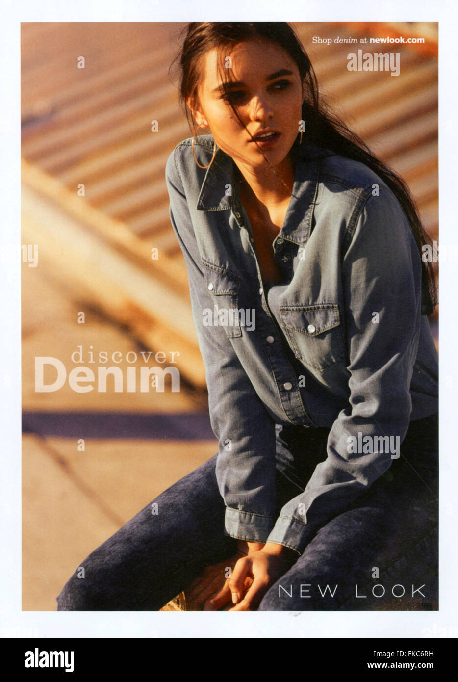 2010s UK New Look Magazine Advert Stock Photo - Alamy