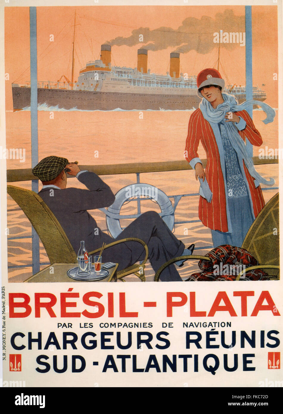 Brazil poster hi-res stock photography and images - Alamy