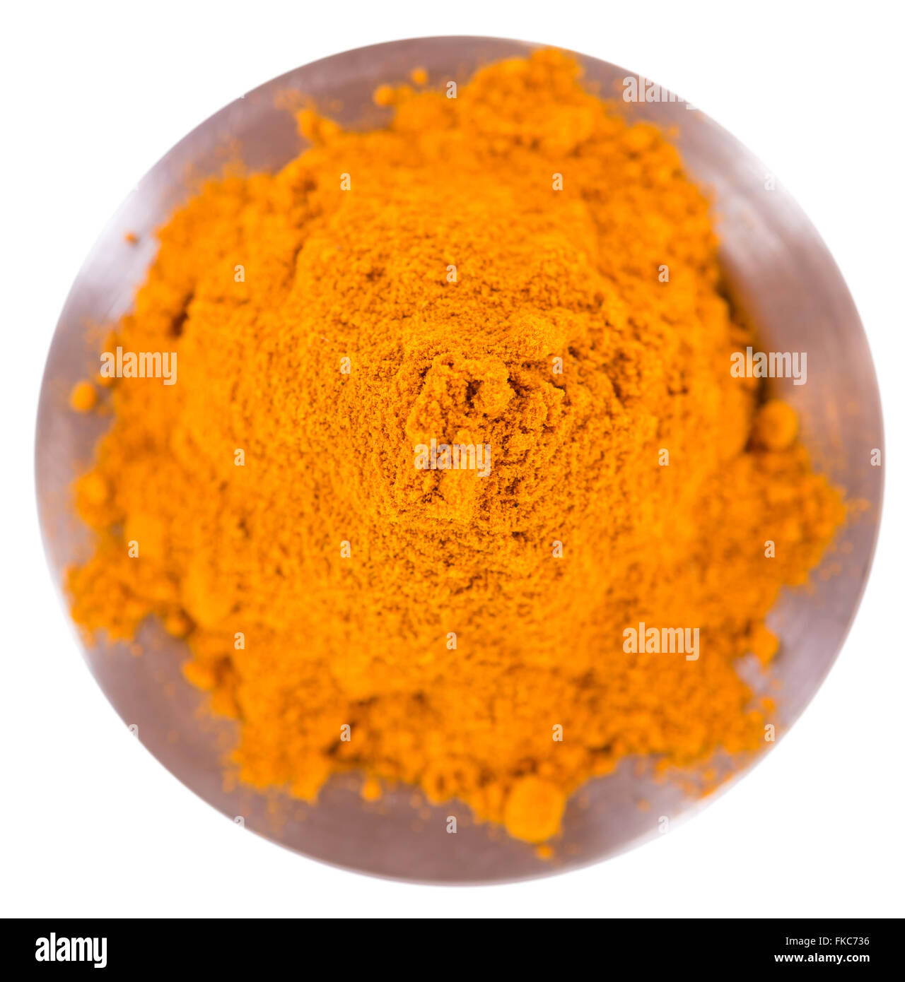 Portion of Turmeric (close-up shot) isolated on white background Stock ...