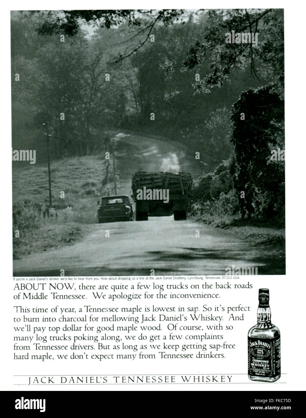 Jack daniels whiskey advert hi-res stock photography and images - Alamy