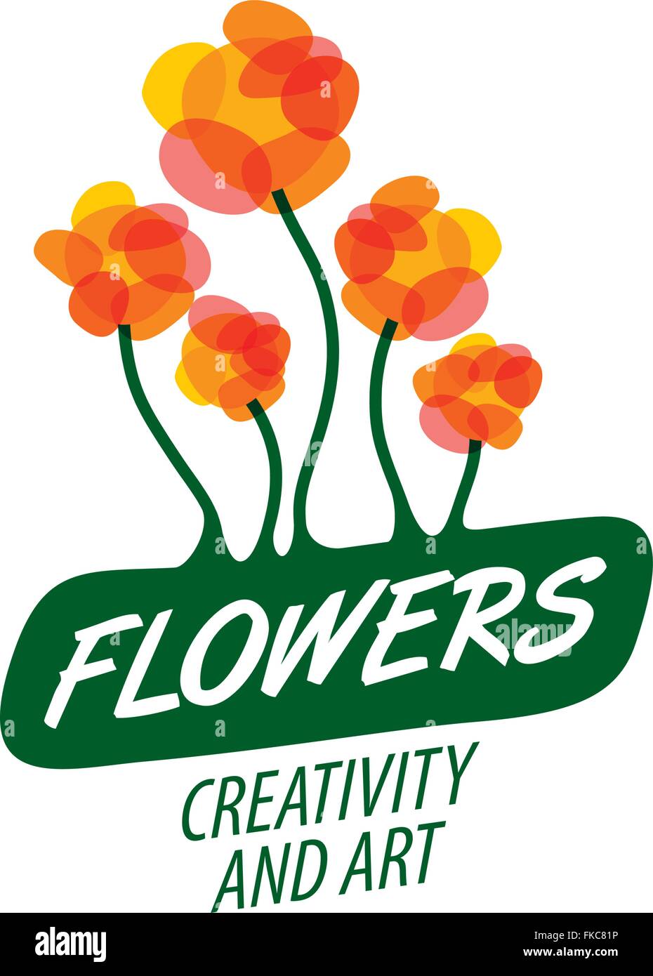 flower vector logo Stock Vector Image & Art - Alamy