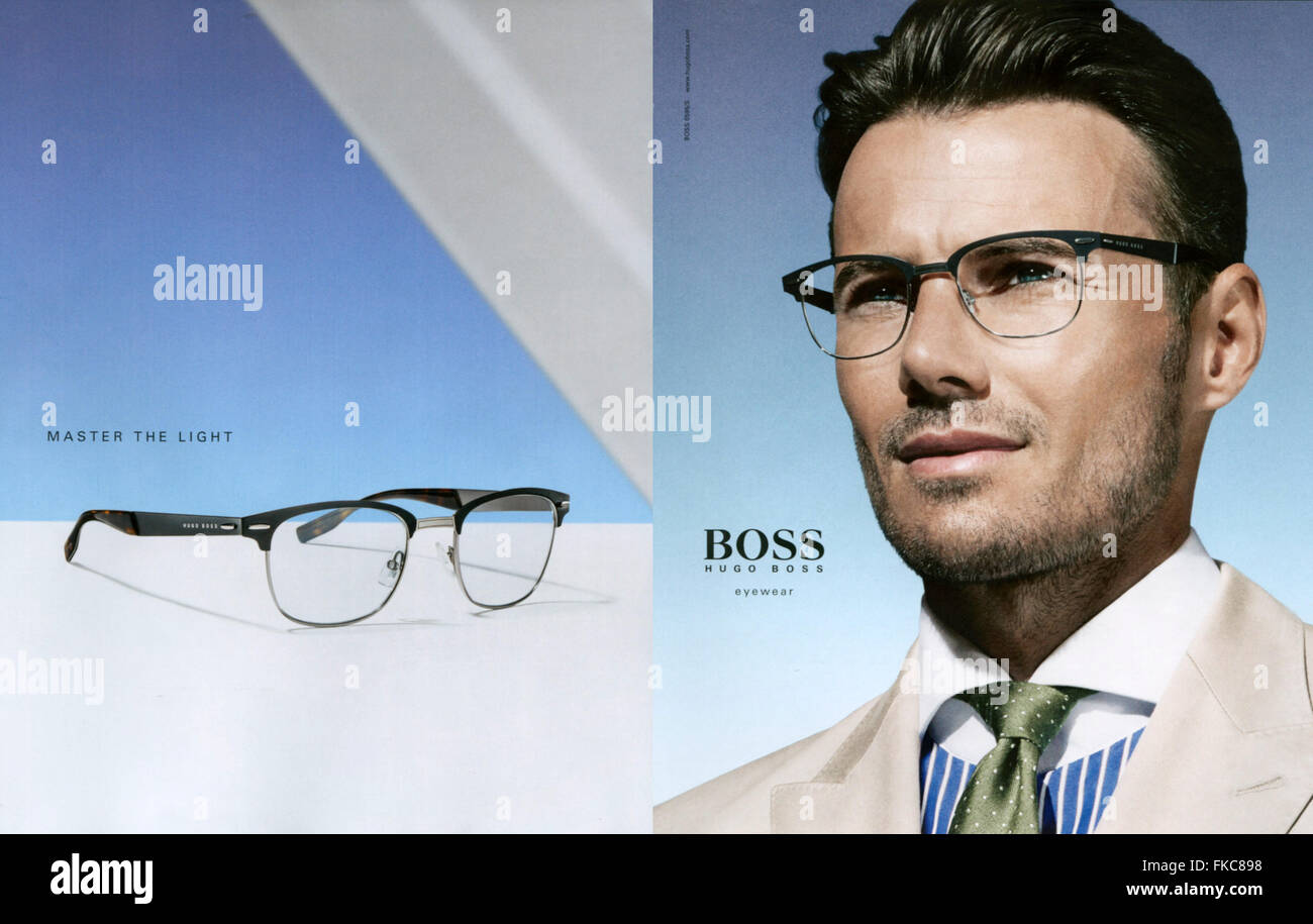 Hugo boss advert hi-res stock photography and images - Alamy