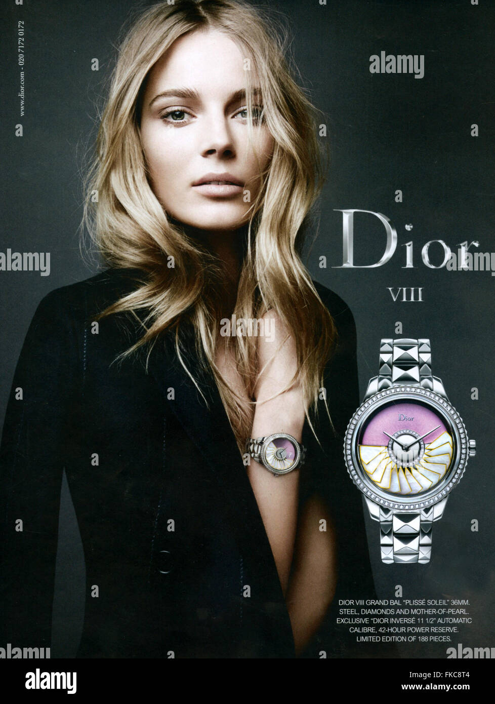 2010s UK Christian Dior Magazine Advert Stock Photo - Alamy