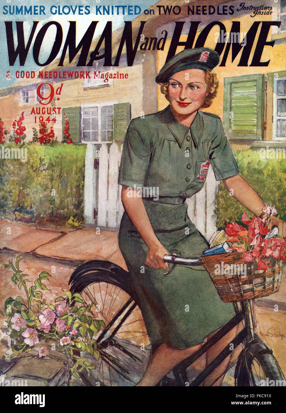 1940s UK Women and Home Magazine Cover Stock Photo - Alamy