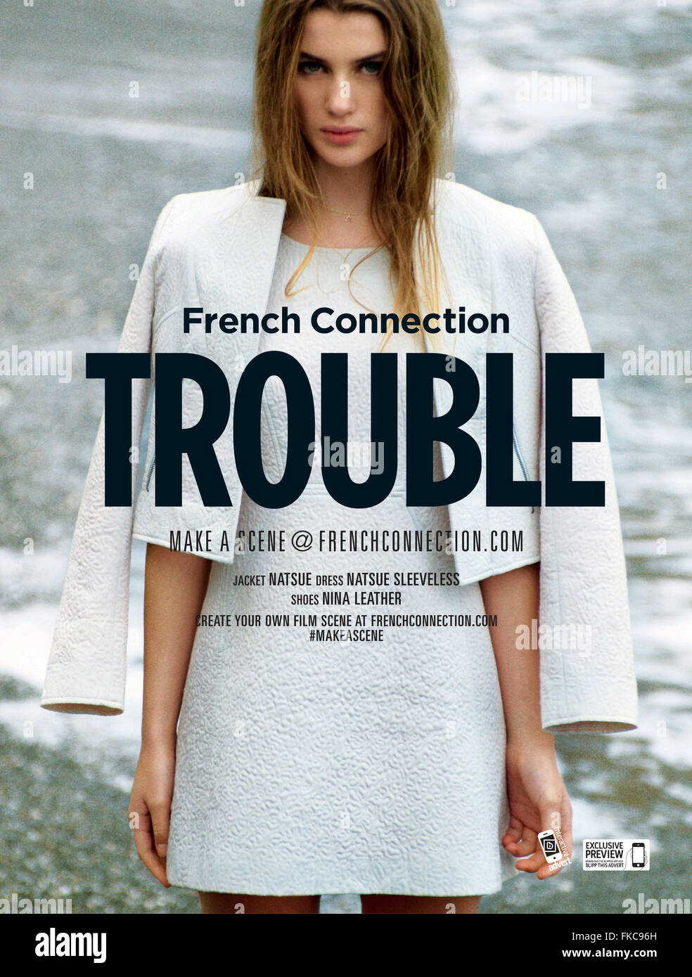 2010s UK French Connection Magazine Advert Stock Photo - Alamy