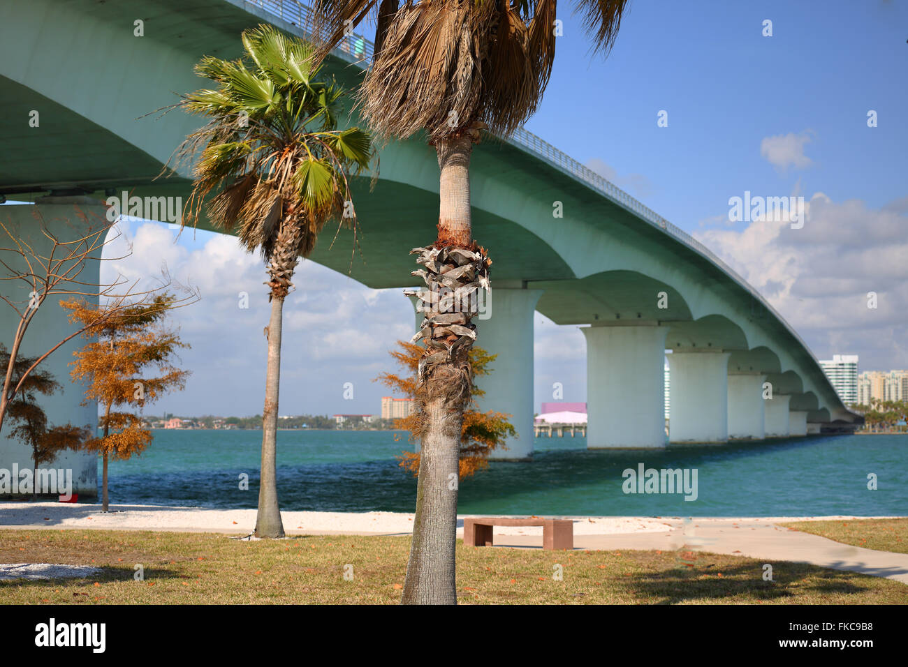 Ringling bridge causeway hi-res stock photography and images - Alamy