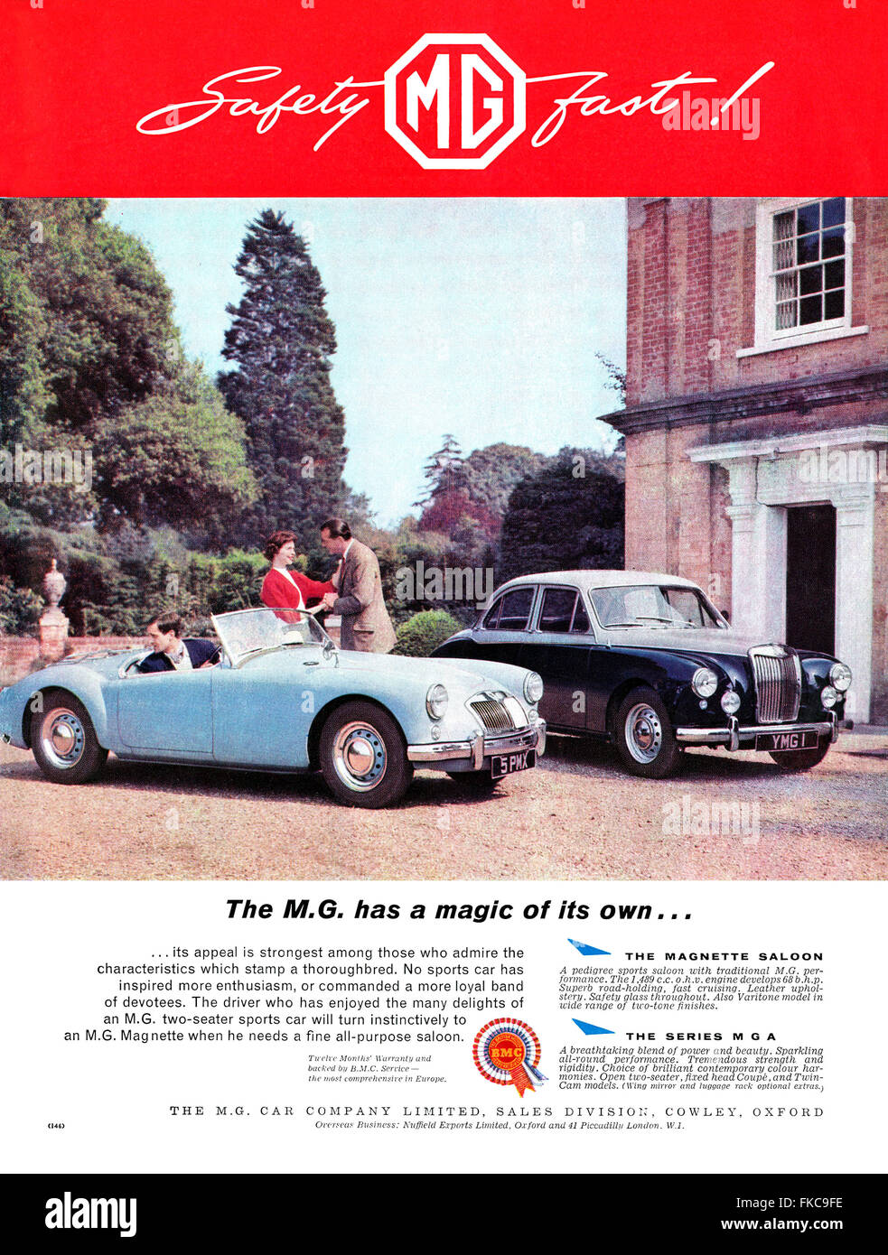 Mg Cars Advert High Resolution Stock Photography and Images - Alamy