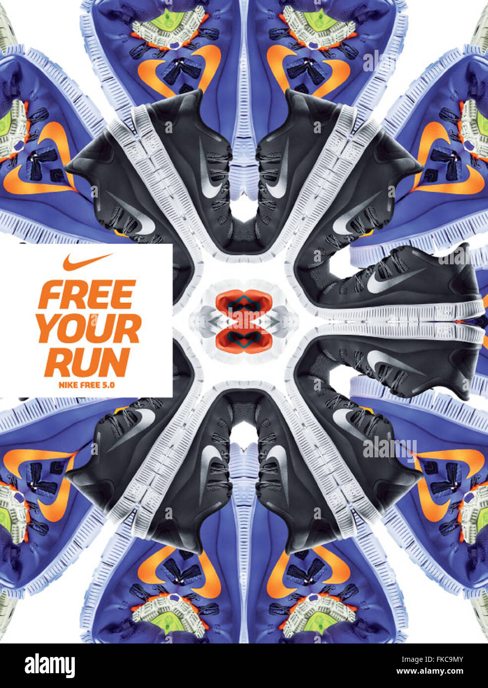 2010s UK Nike Magazine Advert Stock Photo - Alamy