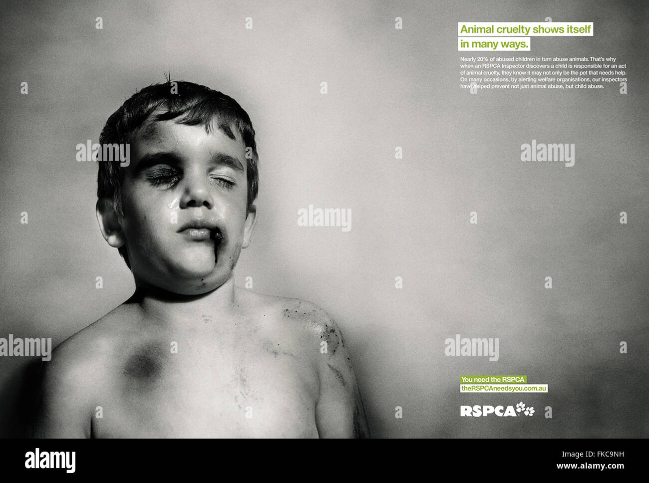 2010s Australia RSPCA Magazine Advert Stock Photo - Alamy