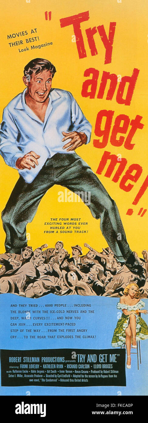 1950s USA Try and Get Me Film Poster Stock Photo - Alamy
