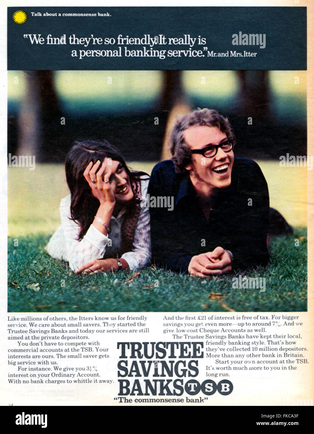 Tsb advert hi-res stock photography and images - Alamy