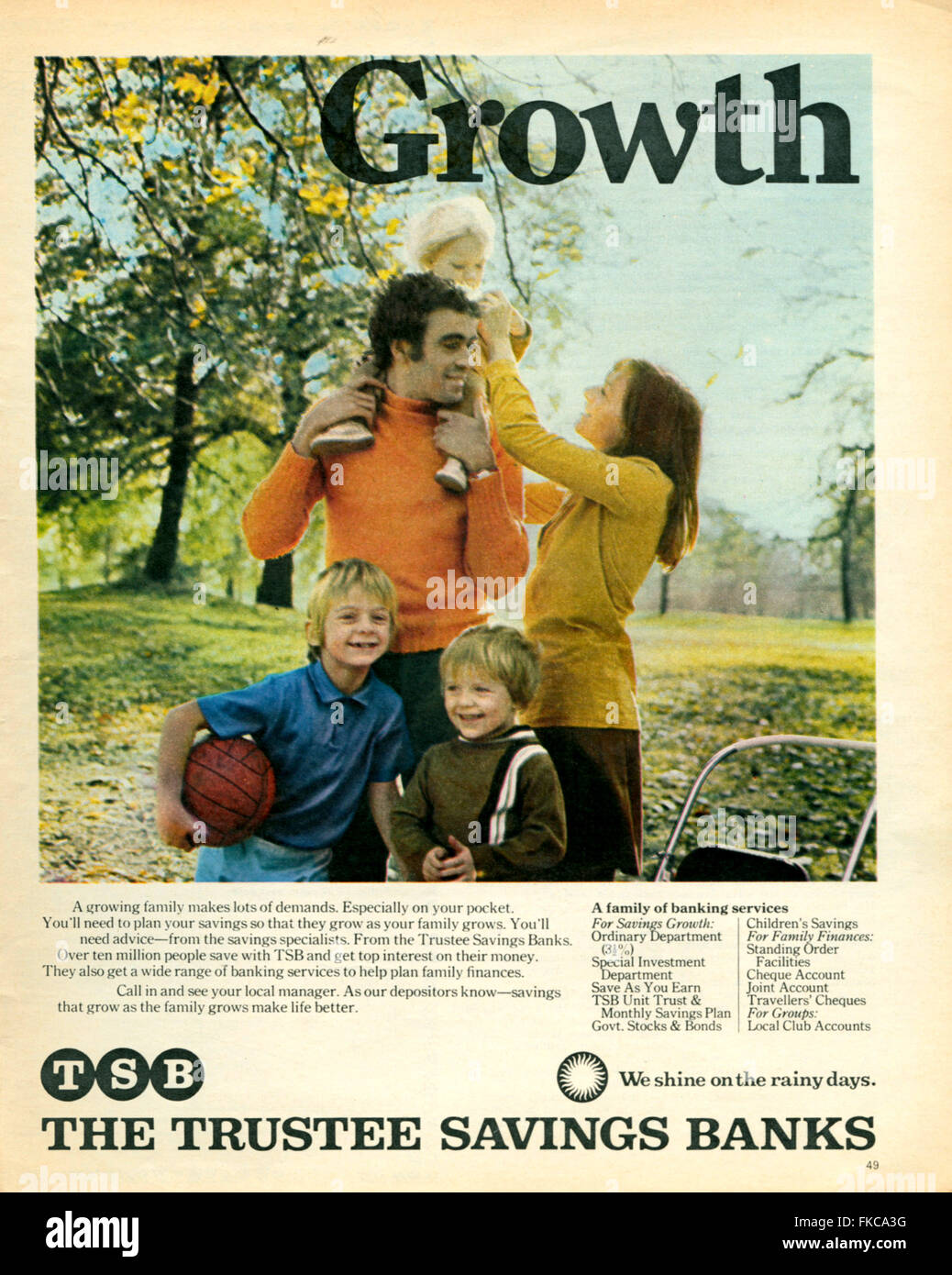 Tsb advert hi-res stock photography and images - Alamy