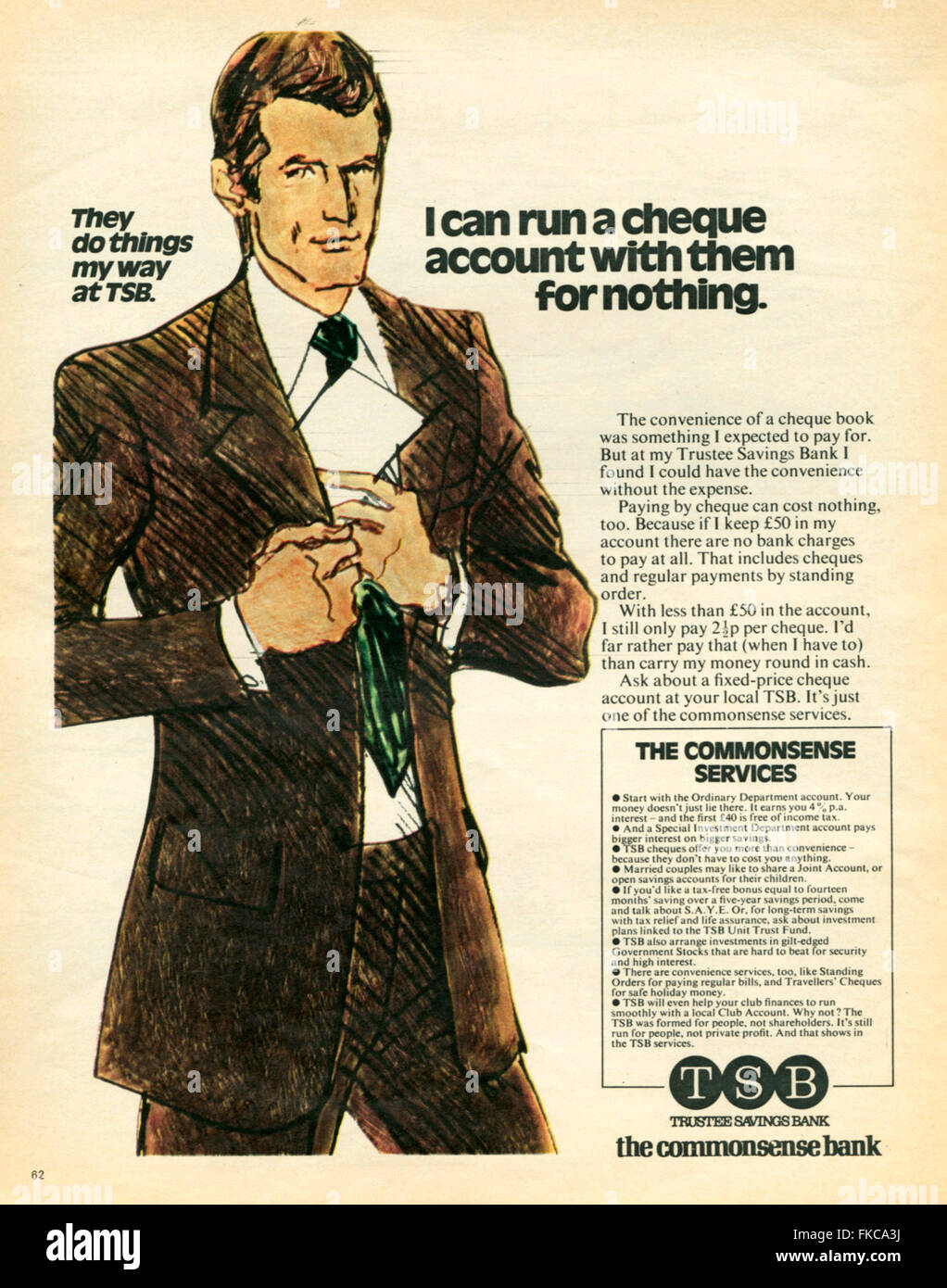 Tsb advert hi-res stock photography and images - Alamy