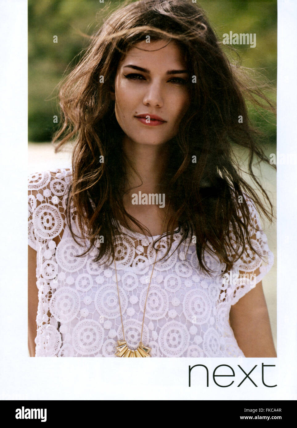 2010s UK Next Magazine Advert Stock Photo - Alamy