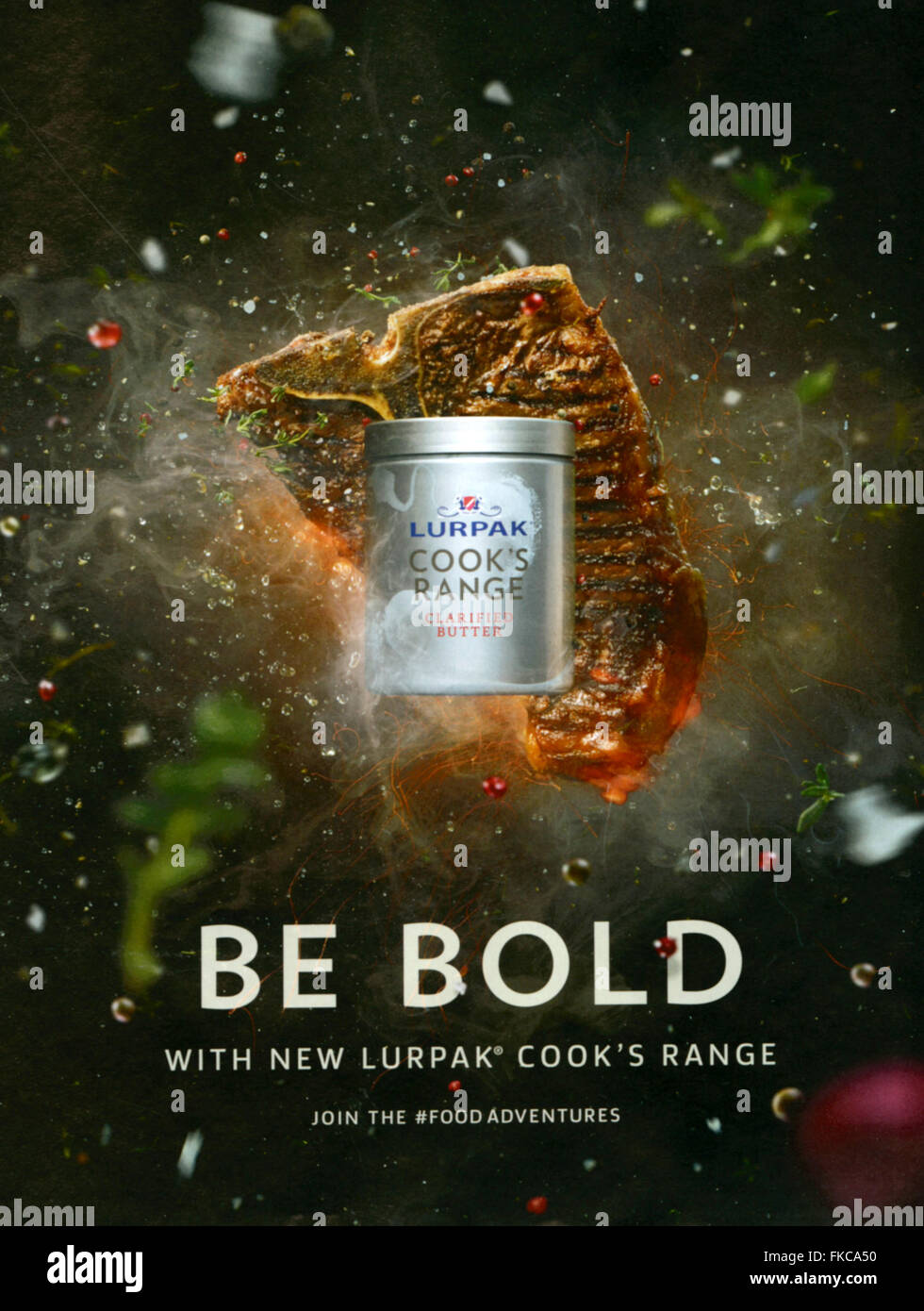 2010s UK Lurpak Magazine Advert Stock Photo - Alamy